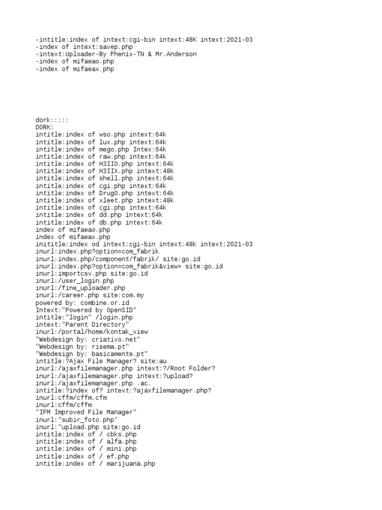 Dork | PDF | Computer Architecture | System Software