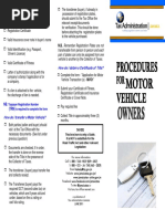 Vehicle Ownership Transfer Application | PDF | Driver's License