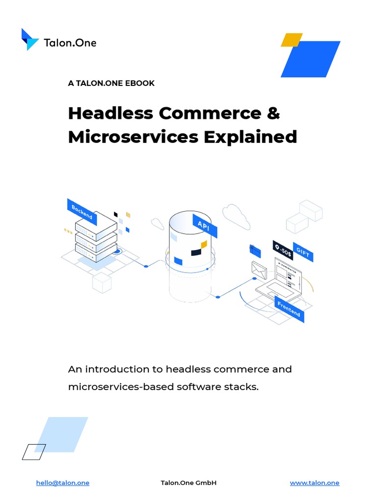 Headless Commerce & Microservices Explained | PDF | E Commerce | Software