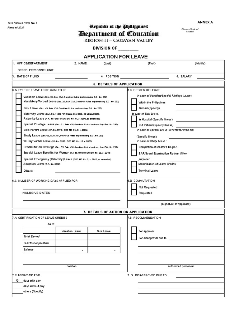 Leave Form Revised 2021 Teaching | PDF | Parental Leave | Surgery