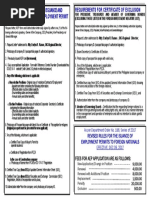 Dole Alien Employment Permit Checklist | PDF | Identity Document ...