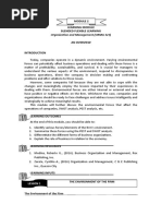 Organization and Management Module 3: Quarter 1 - Week 3 | PDF | Swot ...