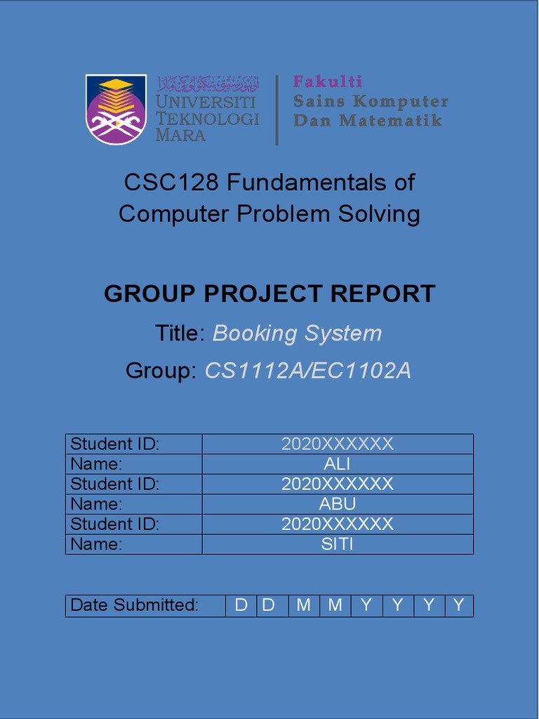 CSC128 Mini Project Final Report & Rubric | Download Free PDF | Computer Science | Computing
