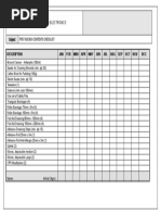 Hand Tool Inspection Checklist | PDF
