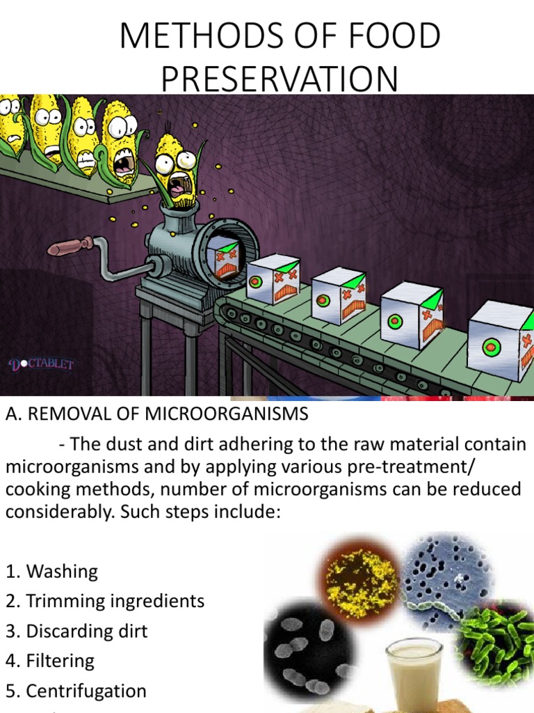 Lecture 4 Methods of Food Preservation | PDF | Food Preservation | Breads