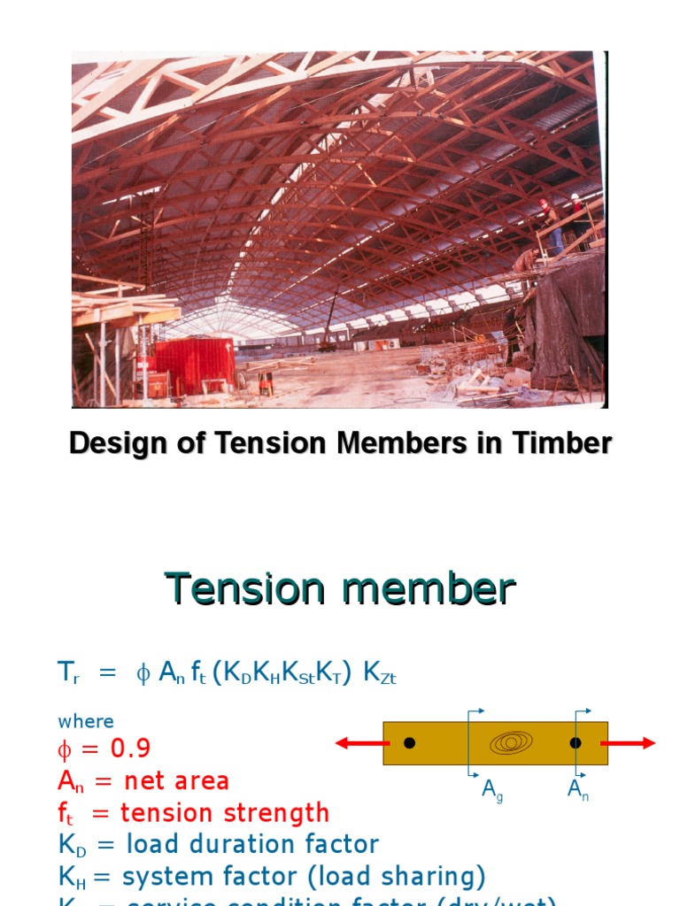 Design of Tension Members in Timber | Download Free PDF | Wood ...