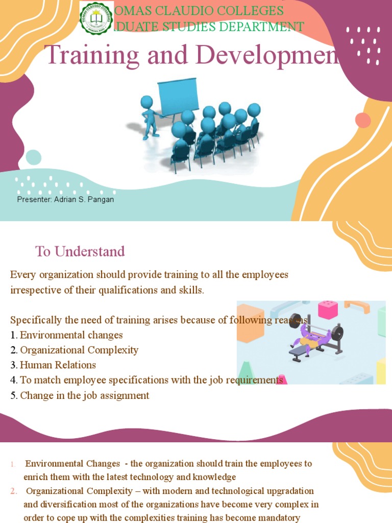 Training and Development - ADRIAN S. PANGAN EDUC 208 | PDF ...
