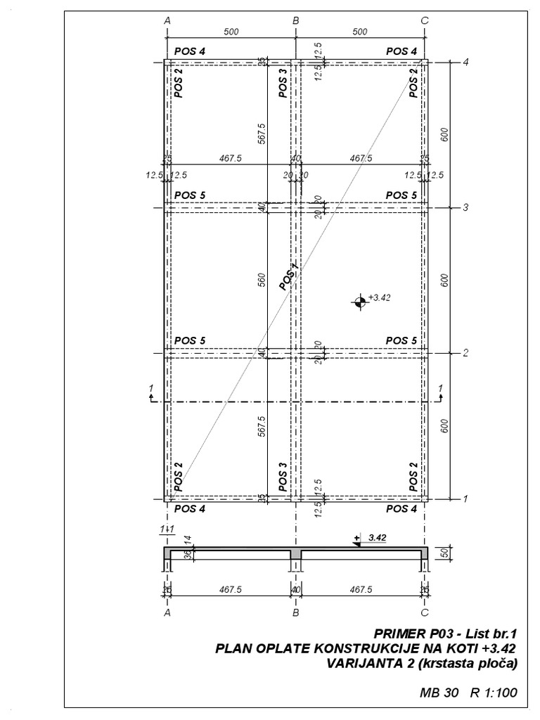 P03.1 - Plan OPLATE Ploce - Krstasta Ploca | PDF