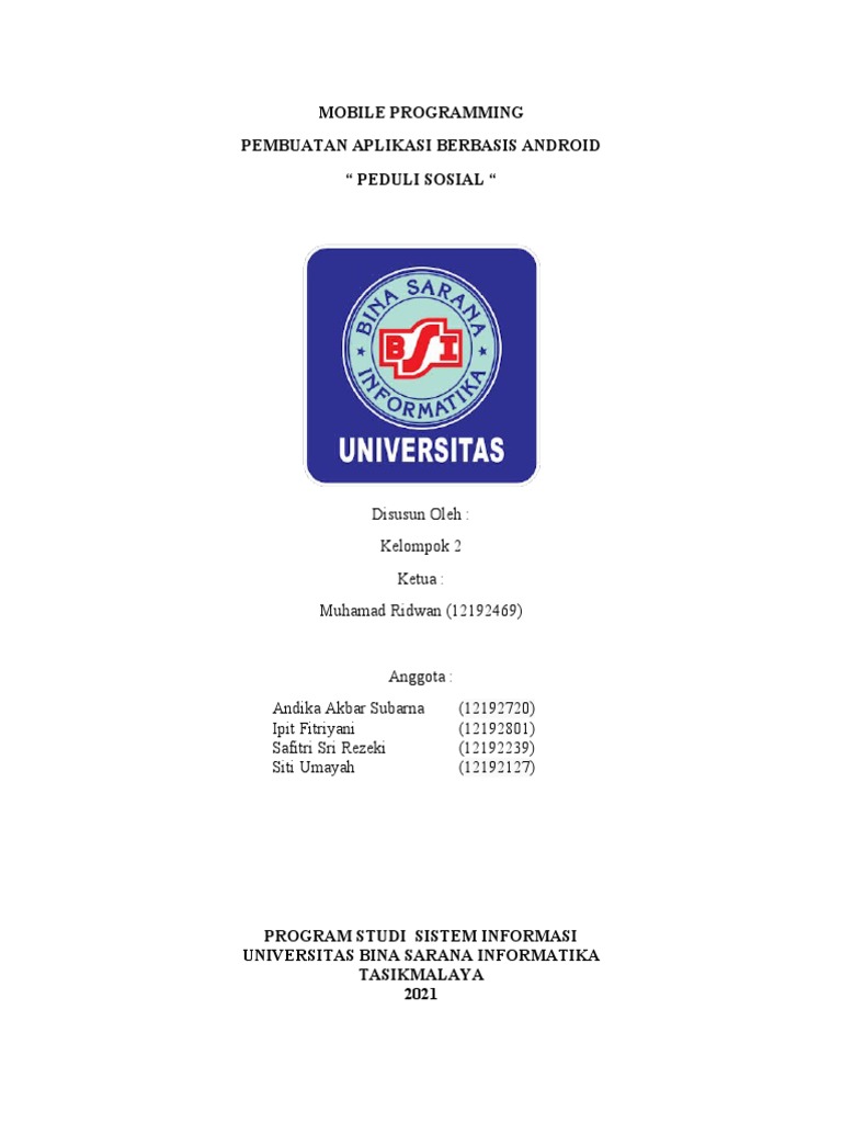 Makalah Mobile Programming | PDF