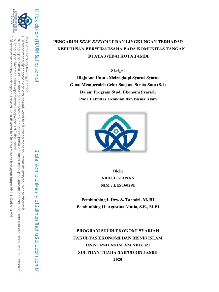 Skripsi Abdul Manan | PDF
