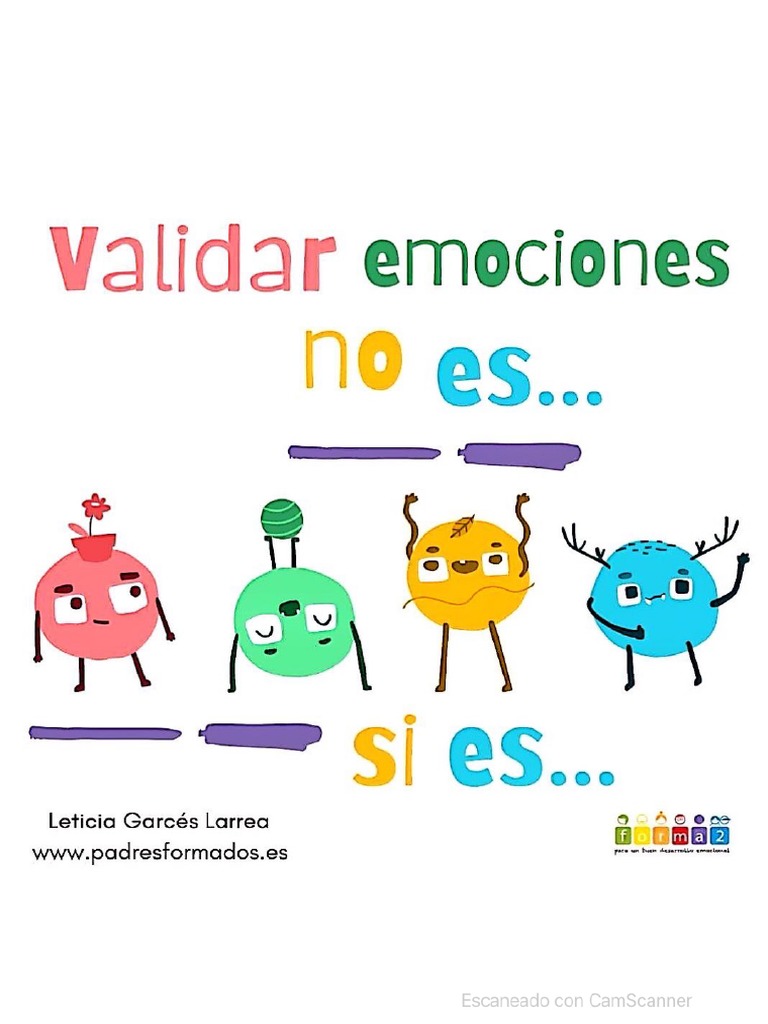 Validar Las Emociones Leticia Garcés | PDF