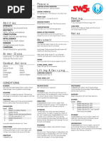 Pathfinder XP Chart | PDF