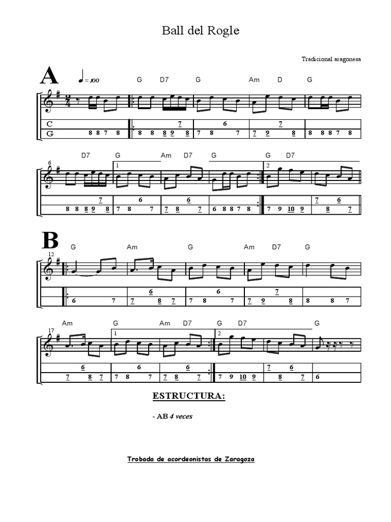 Ball Del Rogle | PDF