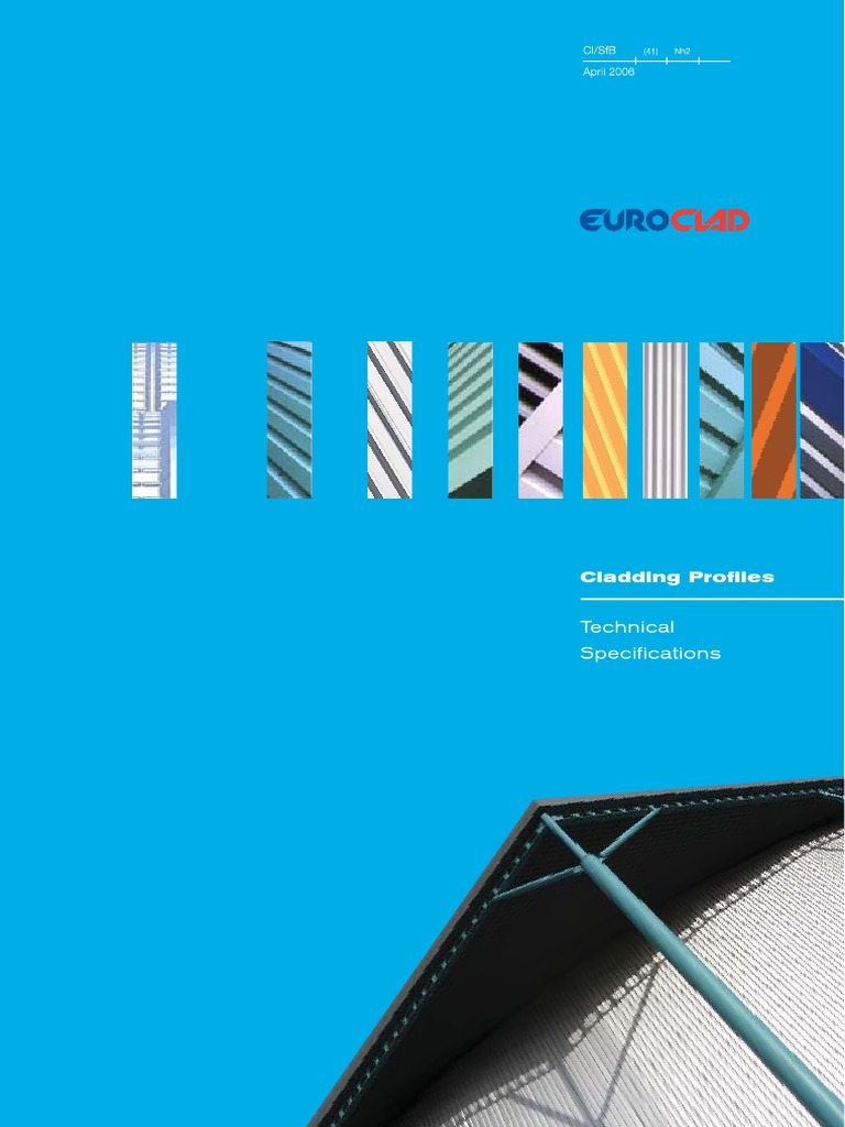 Euroclad Cladding Profiles | PDF | Bending | Civil Engineering