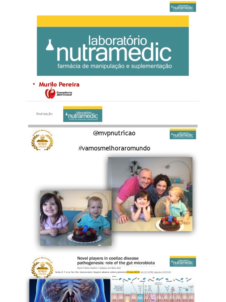 Aula Disbiose - Murilo Pereira | PDF | Probiótico | Quimioterapia