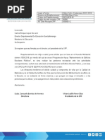 Modelo de Carta de Recibido | PDF
