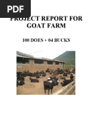 Project Report On Goat Farming | PDF | Meat | Goat