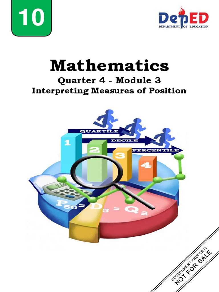 Mathematics: Quarter 4 - Module 3 | PDF | Percentile | Quartile
