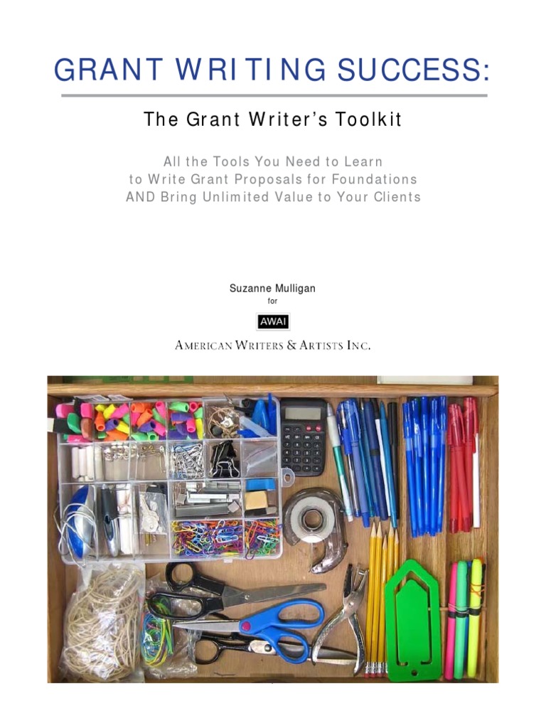 Grant Writing Toolkit | PDF | Grant Writing | Grant (Money)