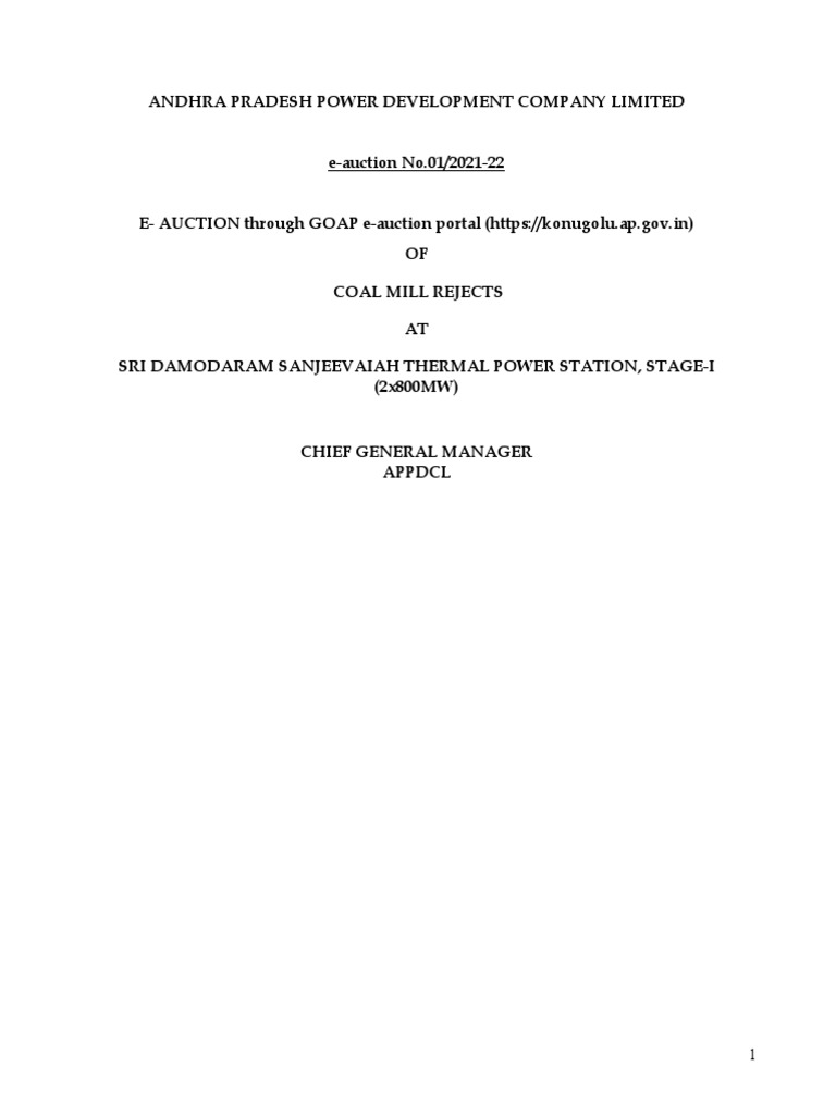 E-Auction Spec SDSTPS - Upload | PDF | Auction | Value Added Tax