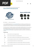 Equivalencias Normas ASTM - AISI-SAE | PDF
