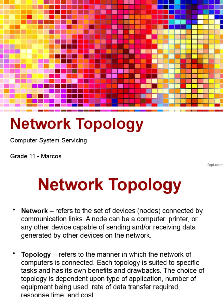 Network Topology Computer System Servicing Pdf Network Topology
