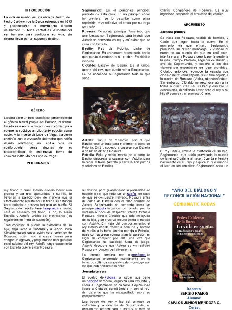 Triptico El Sexto | PDF