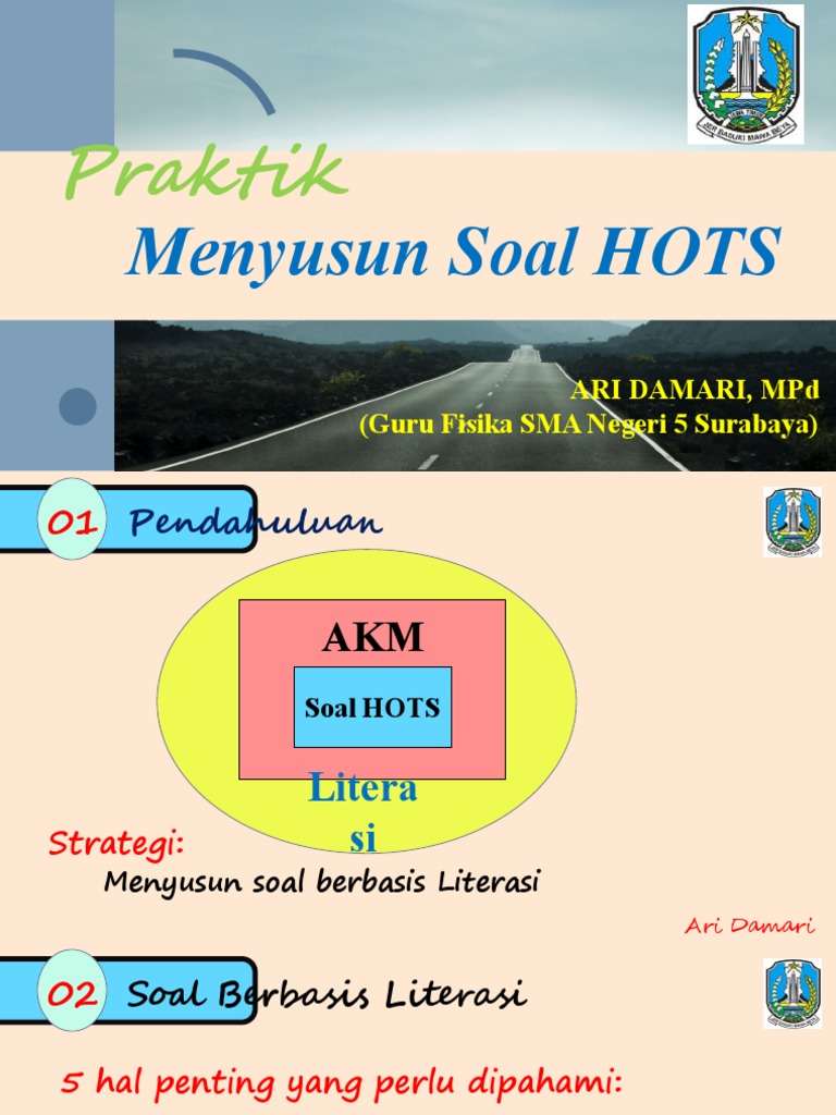 00b. Praktik Menyusun Soal HOTS - Ari Damari v.03 | PDF