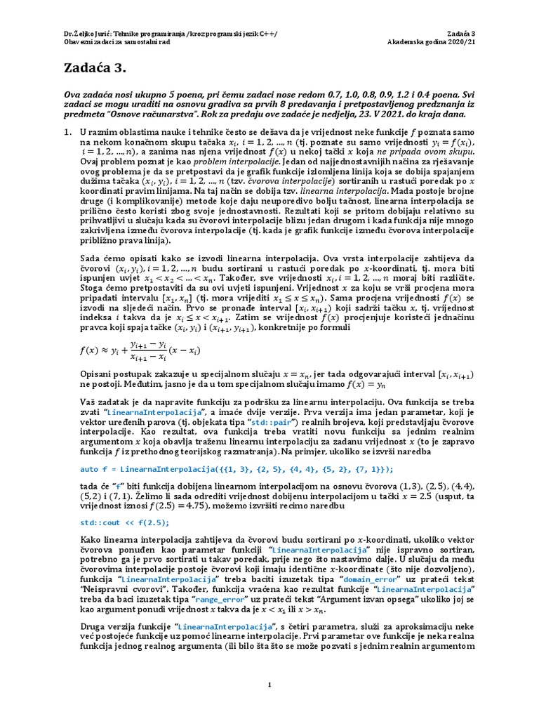 (TP 2020-21) Zadaca 3 | PDF