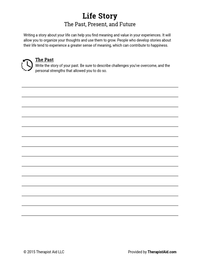 Life Story Worksheet | PDF