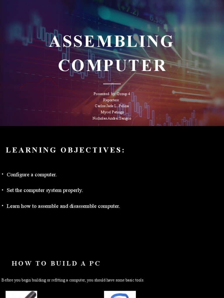 Assembling a Computer: A Step-by-Step Guide to Building a PC | PDF ...