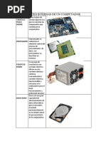 Infografia El Computador. | PDF | Disco flexible | Hardware de la ...