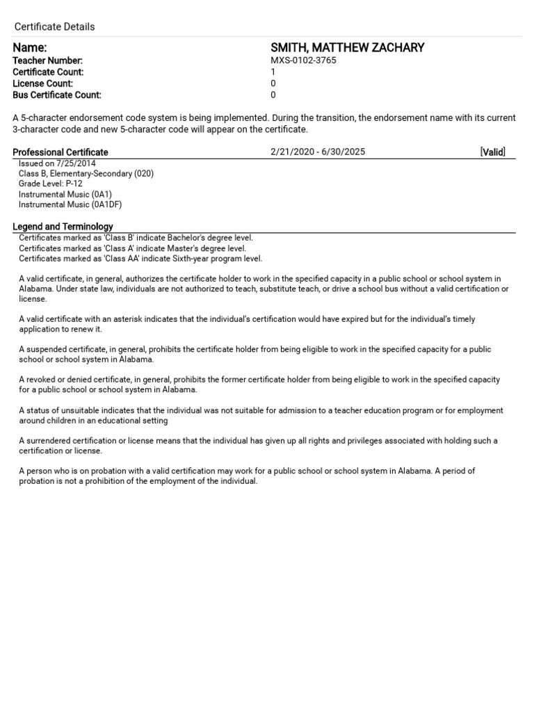 Tcert - Search Certificates | PDF | Criminal Record | Background Check