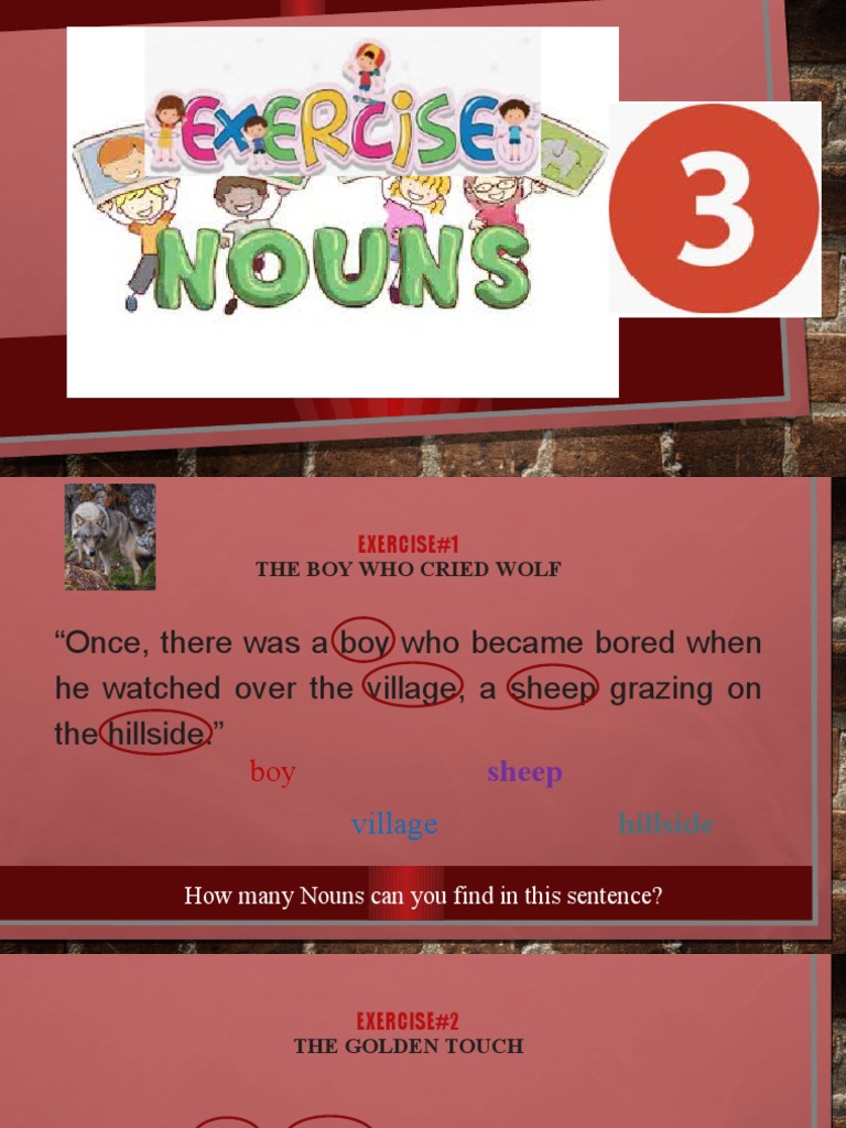Noun Class 3 Worksheet Exercises | PDF