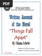 Things Fall Apart Study Guide | PDF | Heart Of Darkness