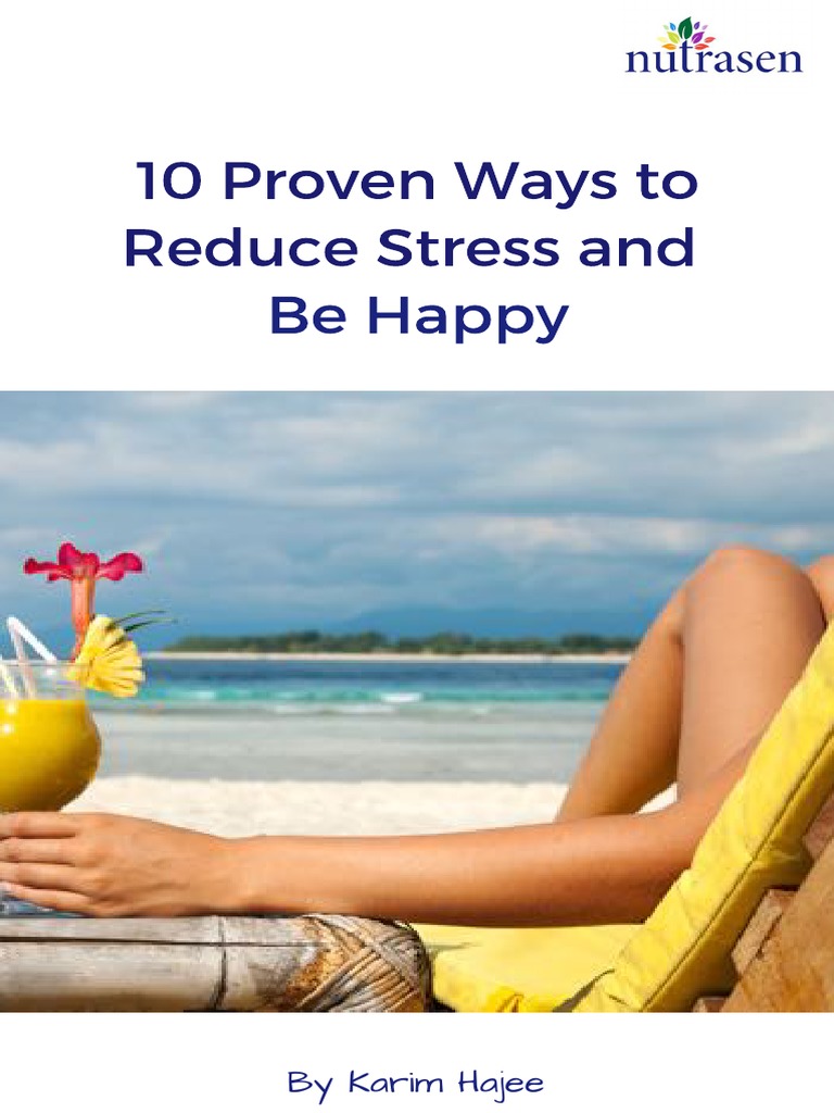 10 Ways 2 Reduce Stress | PDF | Laughter | Stress (Biology)