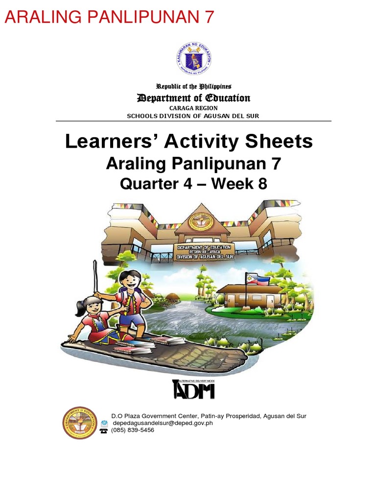 ARAL PAN 7 Quarter 4 Module 8 | PDF