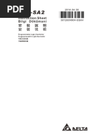 Delta DVP Sa2 Series Instruction Sheet | PDF | Programmable Logic ...