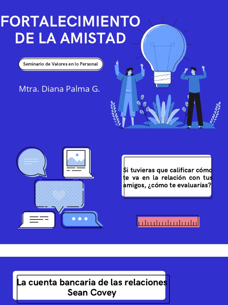 Fortalecimiento de La Amistad | PDF