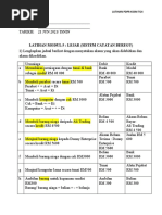 Latihan Perakaunan Tingkatan 4 | PDF