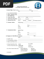 WAPDA Medical Form A | PDF | Government | Business