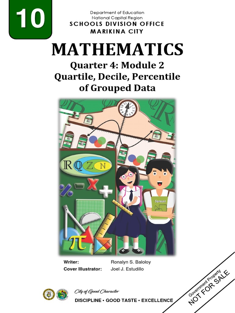 Math GR10 Qtr4-Module | PDF | Percentile | Quartile