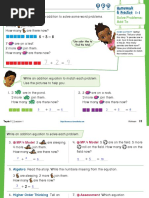 SADLIER MATH 1 Pages | PDF | Teaching Mathematics | Equations