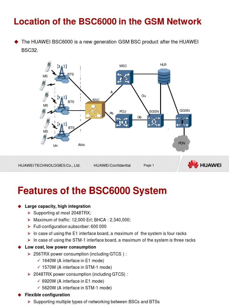 Huawei BSC6000 System Overview | PDF | Physical Layer Protocols | Information And Communications ...