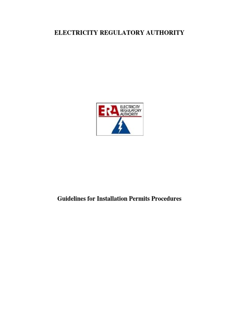 ERA Permit-Guidelines EN | Download Free PDF | Gce Advanced Level ...