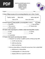 Letrang WW Kindergarten Worksheets | PDF