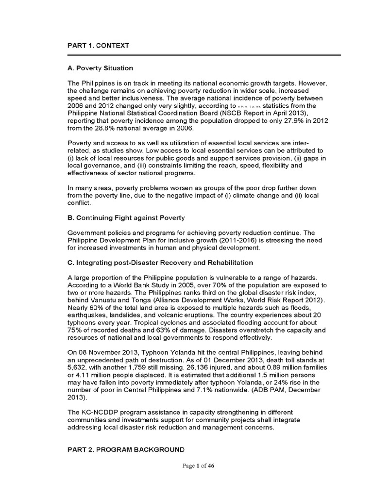 Kalahi Cidss NCDDP Operations Manual | PDF