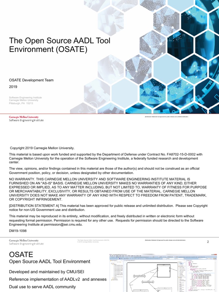 The Open Source AADL Tool Environment (OSATE) | PDF | Copyright | Eclipse (Software)