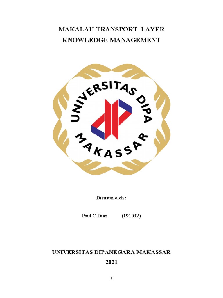 MAKALAH Transport Layer | PDF