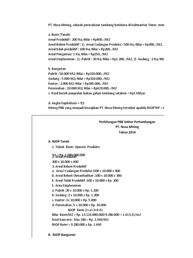 PPB Pertambangan | PDF